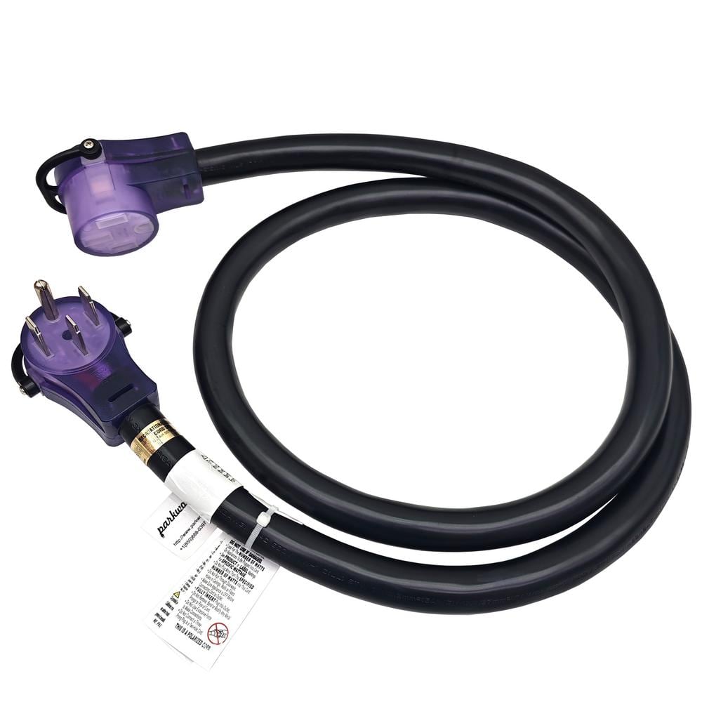 parkworld 6 ft. 6/3+8/1 50A 125/250V Outdoor NEMA 14-50 RV/EV/Generator ...