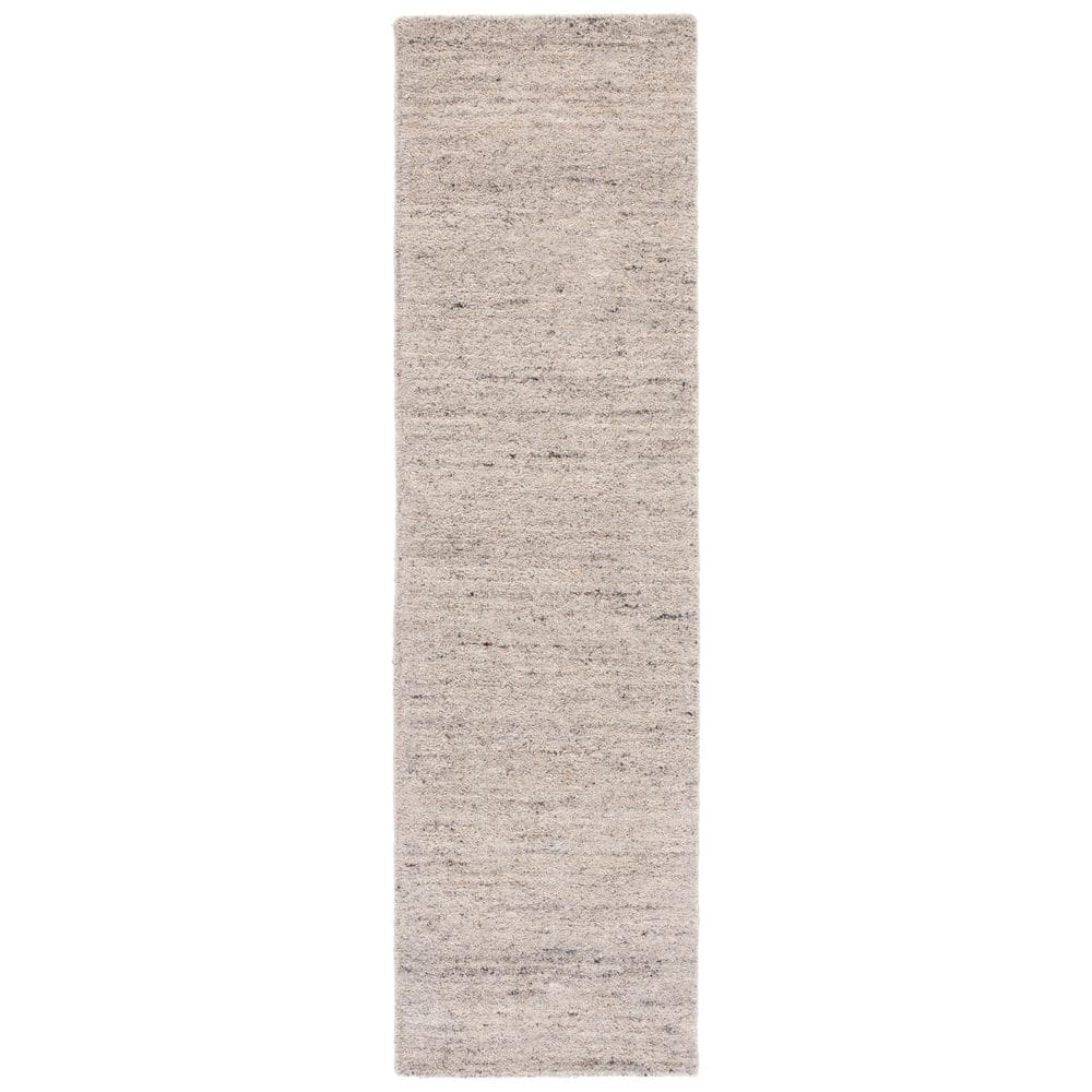 SAFAVIEH Himalaya Ivory 2 ft. x 12 ft. Solid Color Runner Rug HIM413A ...