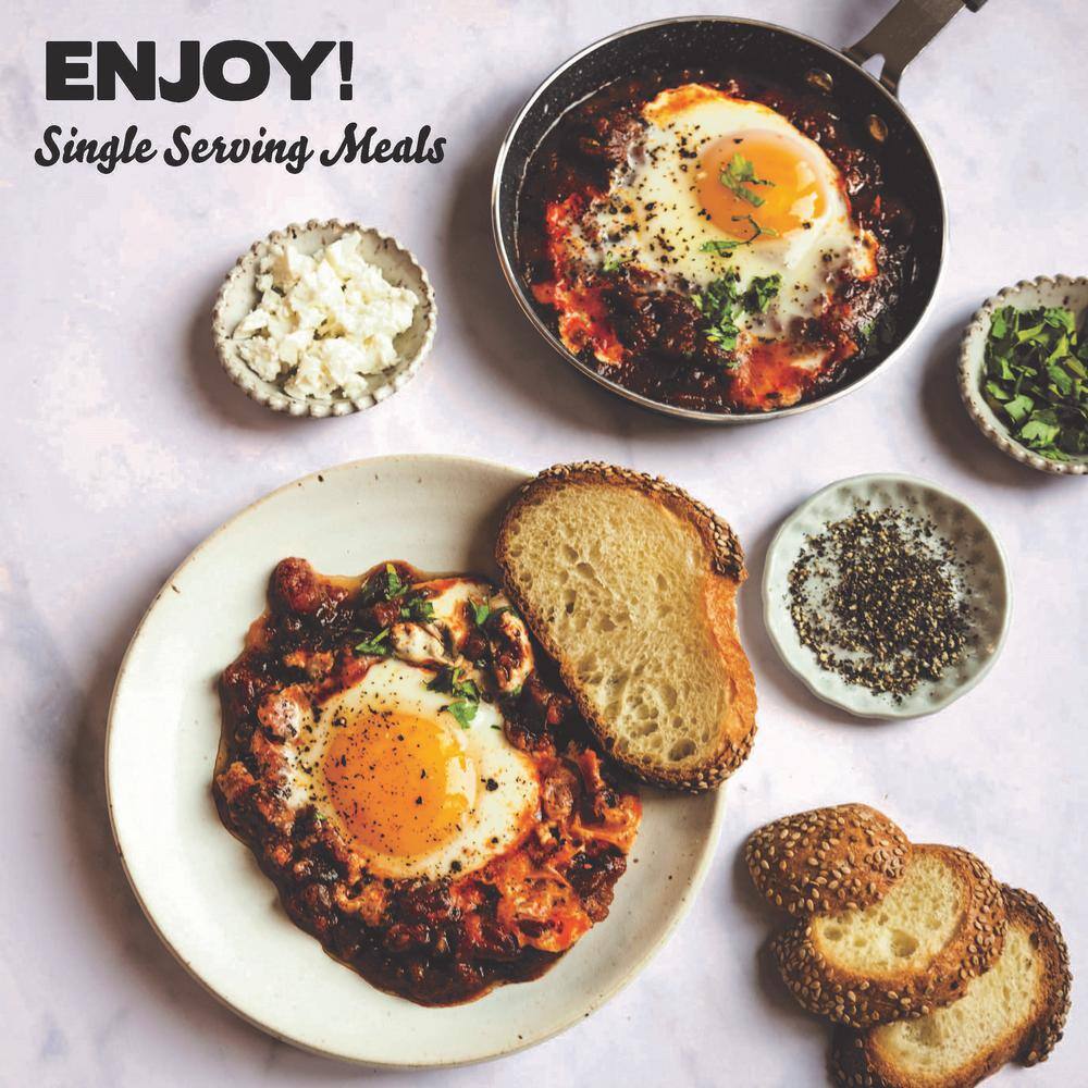 Buy StackMaster 5-Piece Aluminum Ti-Ceramic Nonstick Single Serving ...