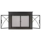 Pleasant Hearth Fillmore Large Glass Fireplace Doors FL-5802