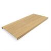 Deck-Top 8 ft. x 1/2 in. x 5-1/2 in. Rustic Tan PVC Decking Board ...