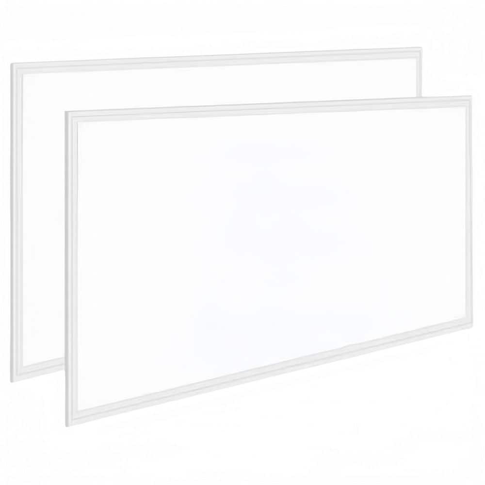 KOAOEIRS 2 ft. x 4 ft. 175-Watt Equivalent Integrated LED White Troffer ...