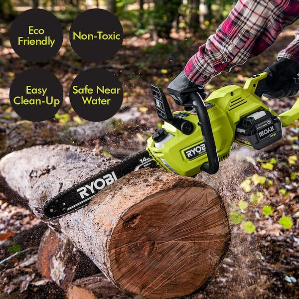 RYOBI 24 oz. Biodegradable Bar and Chain Oil 5 Pack RYBIO24 5 The Home Depot