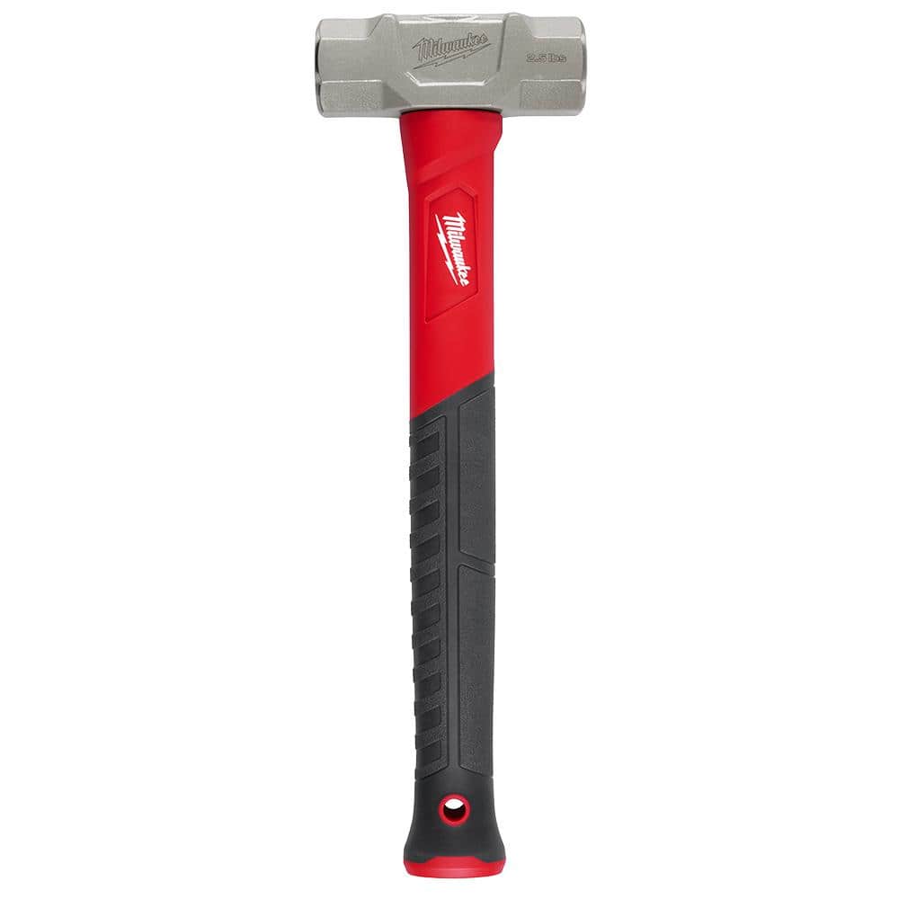 Milwaukee 2.5 lbs. Fiberglass Engineer Hammer 48-22-9312 - The Home Depot