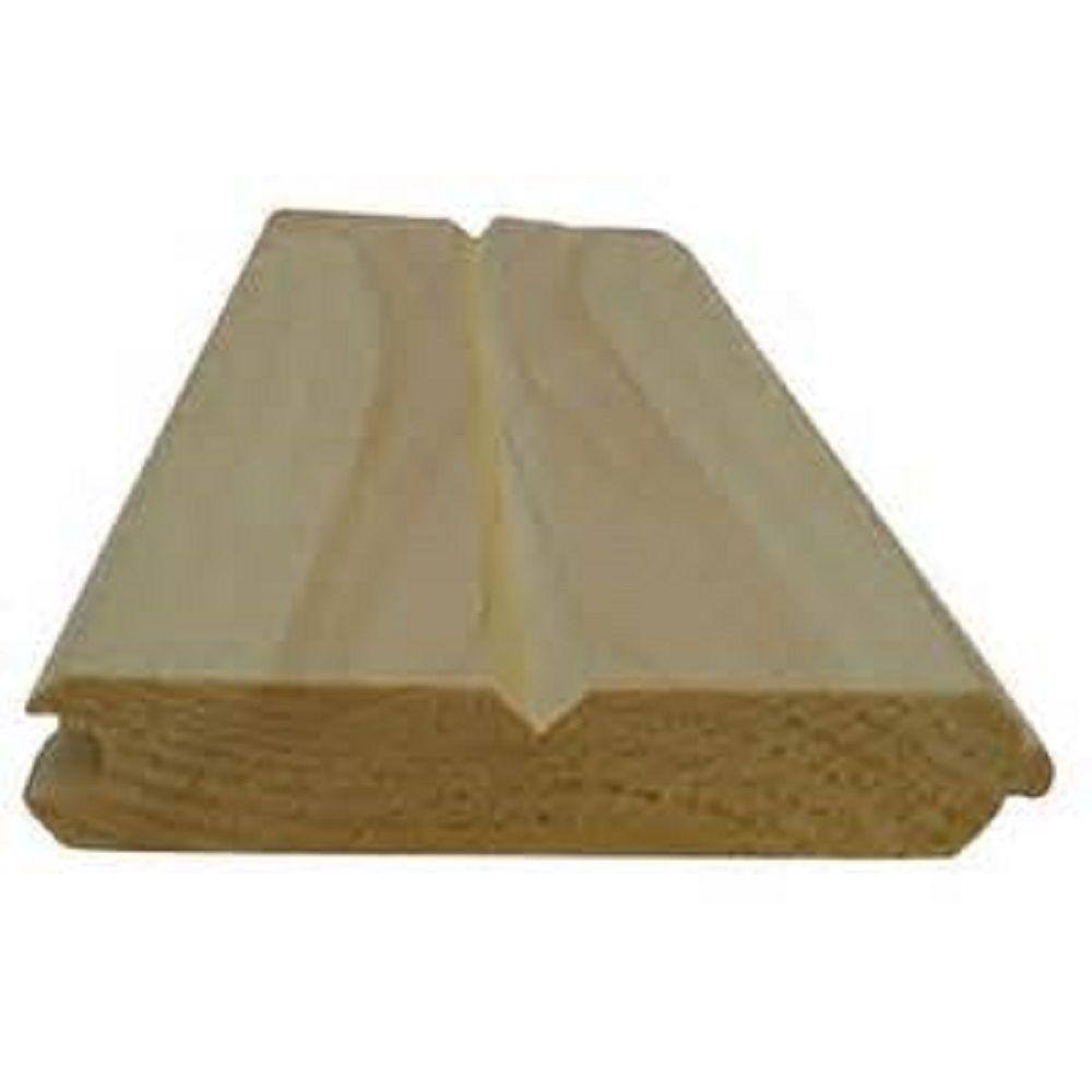 1 in. x 8 in. x 8 ft. Premium WP4 /#116 Primed Board 5069972 - The Home ...