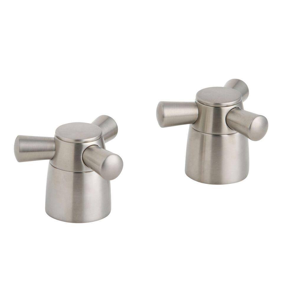 GROHE Arden Spoke Handles in Brushed Nickel 18084EN0 - The Home Depot