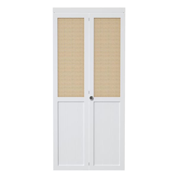 Reviews for ARK DESIGN 28 in. x 78 in. 3-Lite Solid Core Panel White ...
