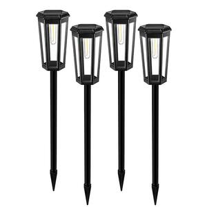 YANSUN Black Not Powered Dusk to Dawn Waterproof Integrated LED Deck ...