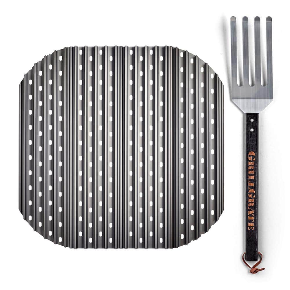 GrillGrate 20 in. x 20.375 in. Grates for the Kamado Joe Big Joe Series ...