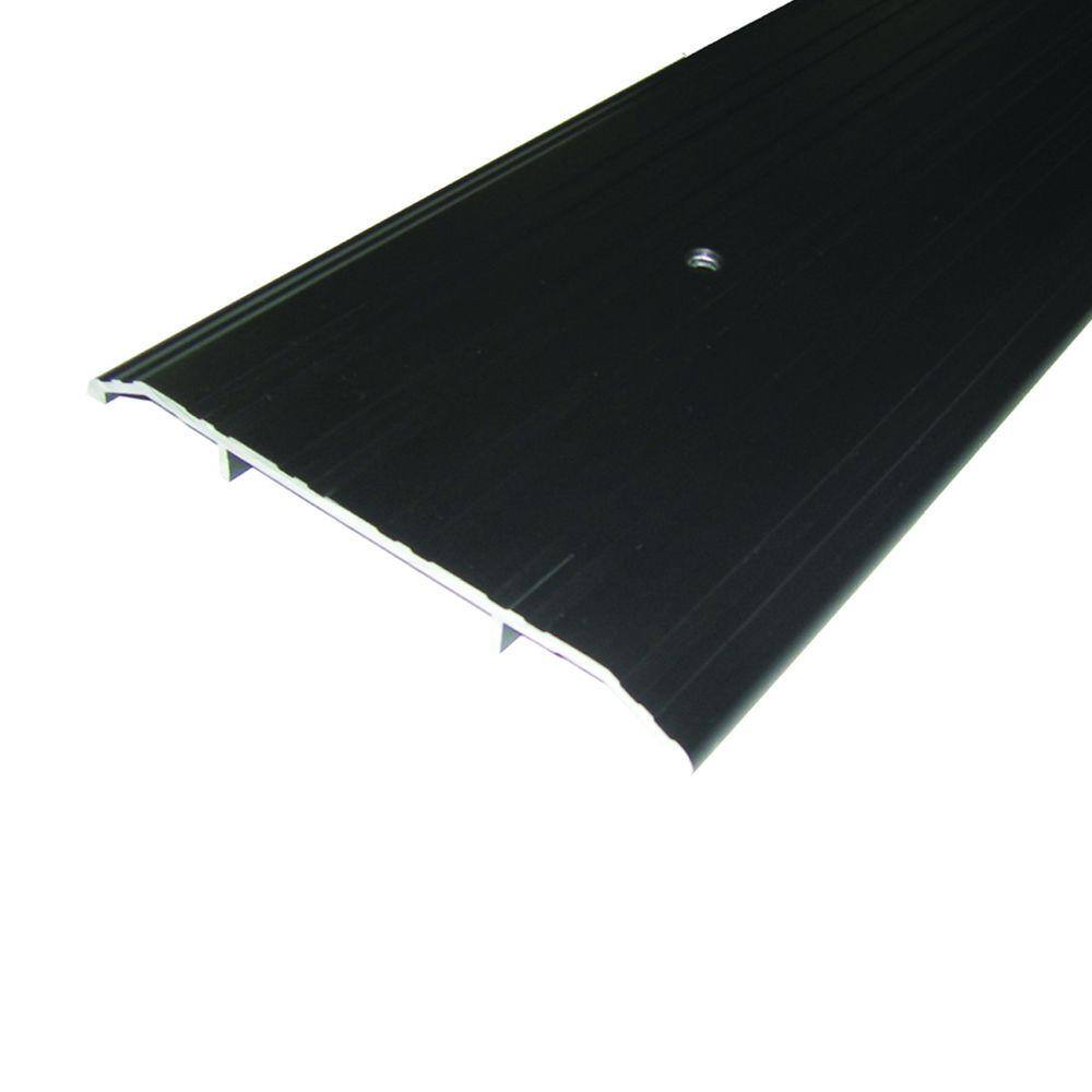 M-D Building Products Fluted Saddle 6 in. x 44 in. Bronze Aluminum ...