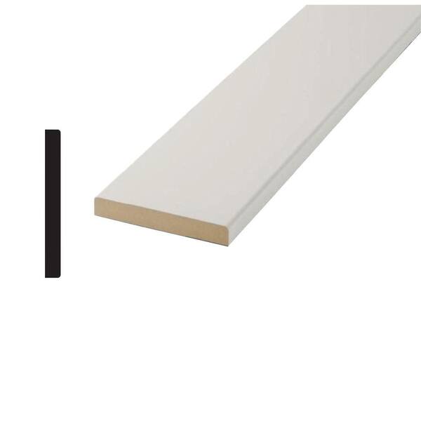FINISHED ELEGANCE 11/16 in. x 4-5/8 in. x 96 in. Painted MDF Jamb ...