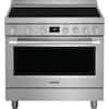 Frigidaire Professional 36 in. 5 Element Slide-In Induction Range in ...