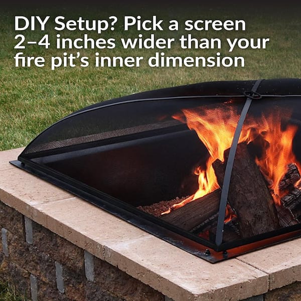 Metal Mesh Screen For Fire Pit