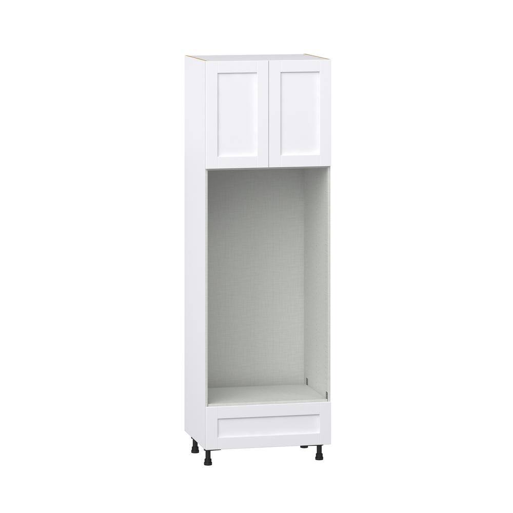 J COLLECTION 30 in. W x 94.5 in. H x 24 in. D Mancos Bright White ...