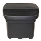 FCMP Outdoor 5 cu. ft. Outdoor Sand and Salt Storage Bin in Black SB140 ...