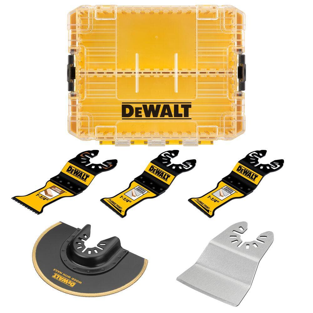 DEWALT General Purpose Bi-Metal Oscillating Tool Blade Set with Tough ...