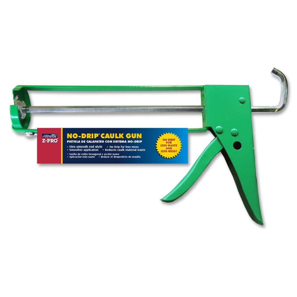 Premier No-Drip 9 in. Skeleton with Hex Rod Caulk Gun (12-Pack) H3202 ...