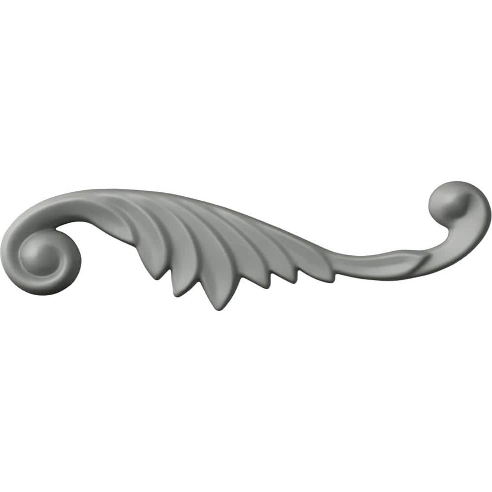 Ekena Millwork 3/4 in. x 2 in. x 7-1/2 in. Polyurethane Wings Right ...
