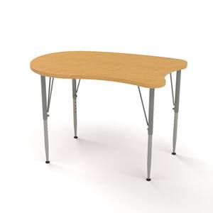 TOT MATE Versa Desk Curve Laminate Large Surface Tall Size Height ...