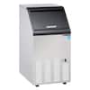 Maxx Ice 75 lb. Freestanding Self-Contained Ice Maker in Stainless ...