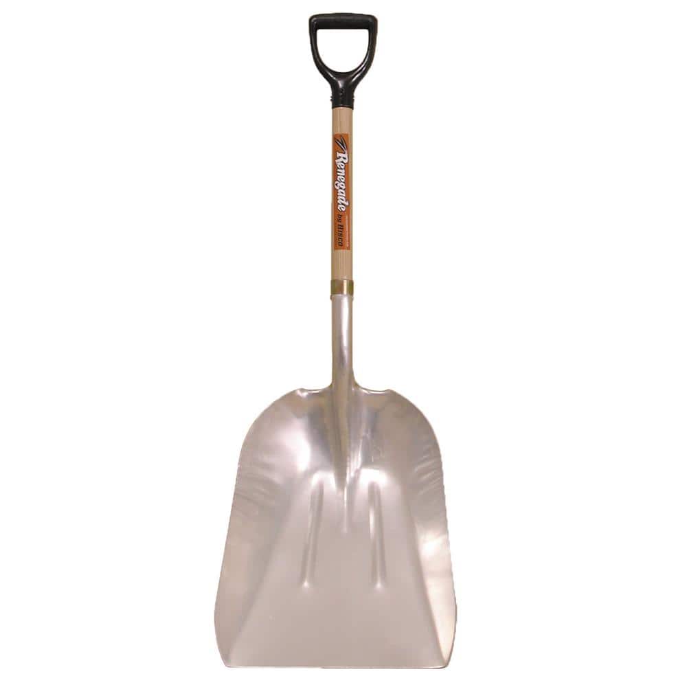 Hisco 27 in. Ash Wood D-Grip Handle Aluminum Blade 4 lbs. 20 in ...