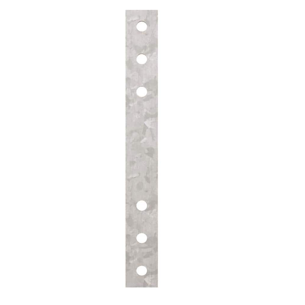 MiTek 2-1/2 in x 21-1/4 in. HDG 7-Gauge Strap Tie UKHST2HDG - The Home ...