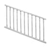 Veranda Williamsburg 6 ft. x 36 in. White PolyComposite Stair Rail Kit ...
