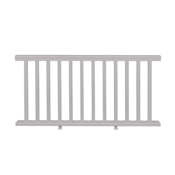 CREATIVE SURFACES 36 in. x 72 in. Gray Vinyl Railing NB065 - The Home Depot