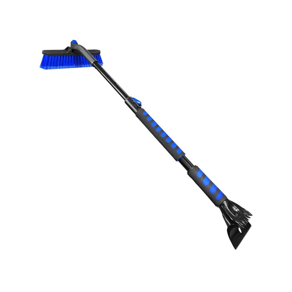Misopily Car Extendable Snow Brush Ice Scraper Tool with Rotating Head ...