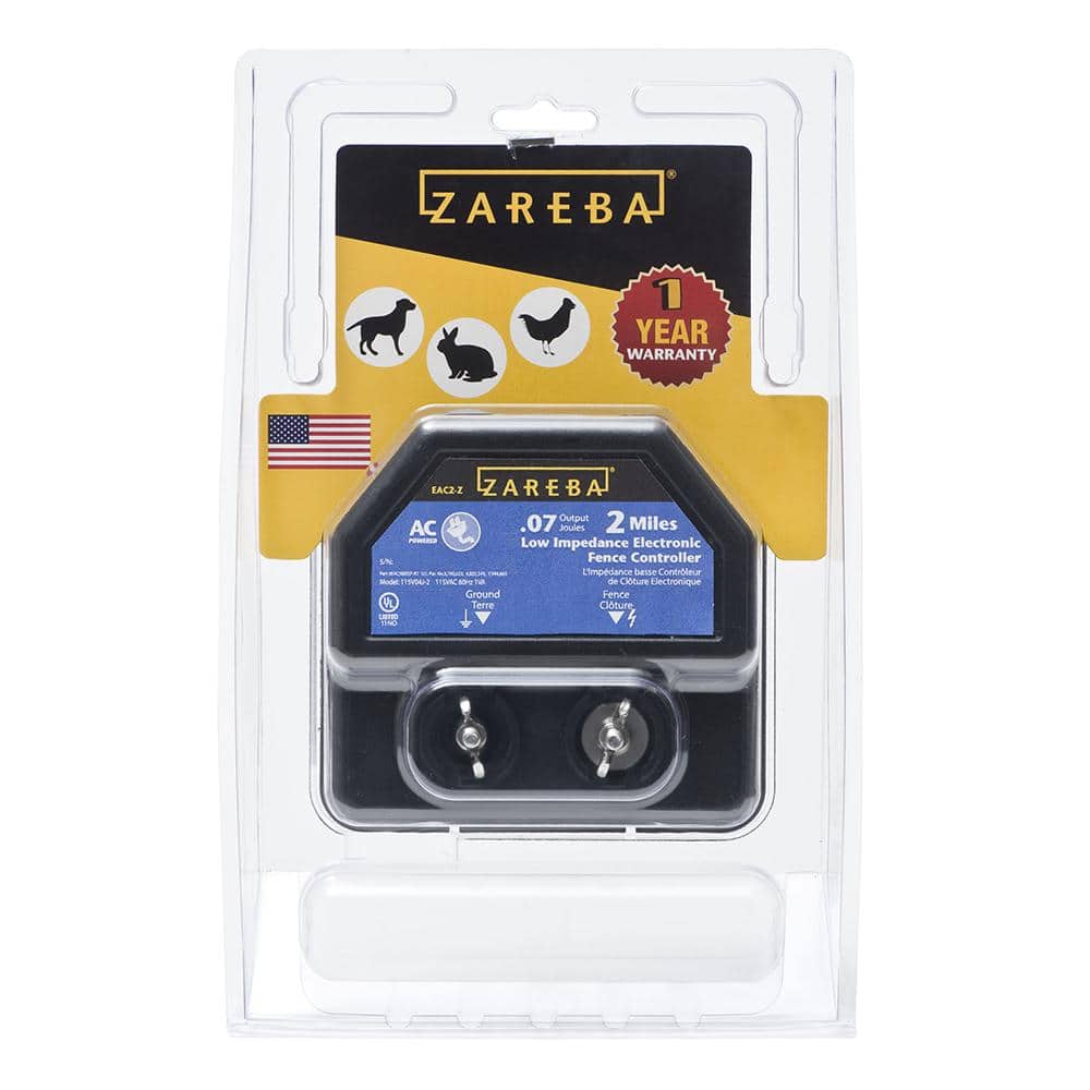 Zareba 2 Mile AC Line Energizer EA2M-Z - The Home Depot