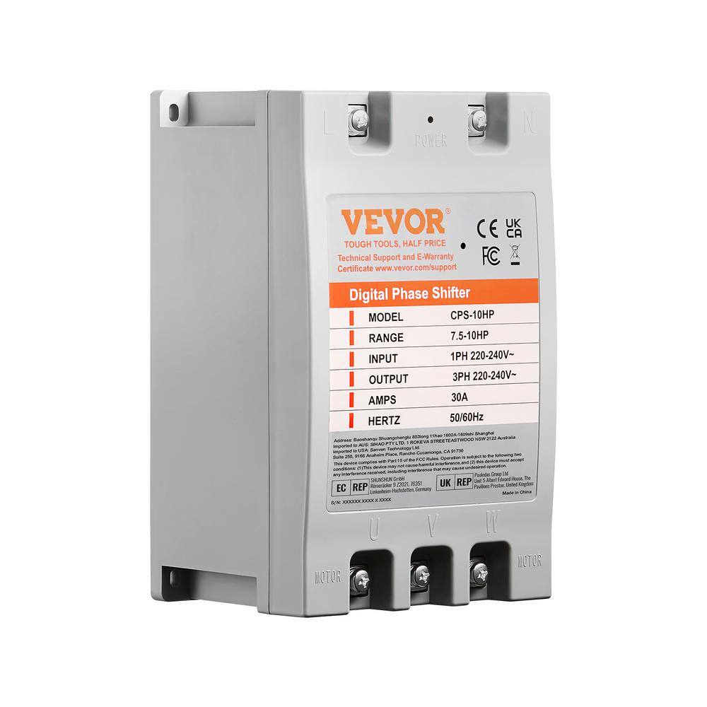 Have a question about VEVOR 3 Phase 10 HP 30 Amp 220-Volt Single Phase ...
