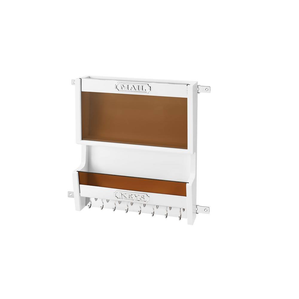 Rev-A-Shelf 15 in. H x 13.5 in. W x 3.56 in. D Door Mounted Mail ...