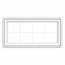 JELD-WEN 47.5 in. x 29.5 in. V-4500 Series White Vinyl Awning Window ...
