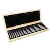 WEN 3 in. Steel Angle Gauge Block Set with Case (12-Piece) 10412 - The ...