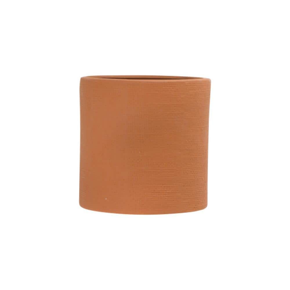 Storied Home Stone Planter with Textured Finish in Red EC0460 - The ...