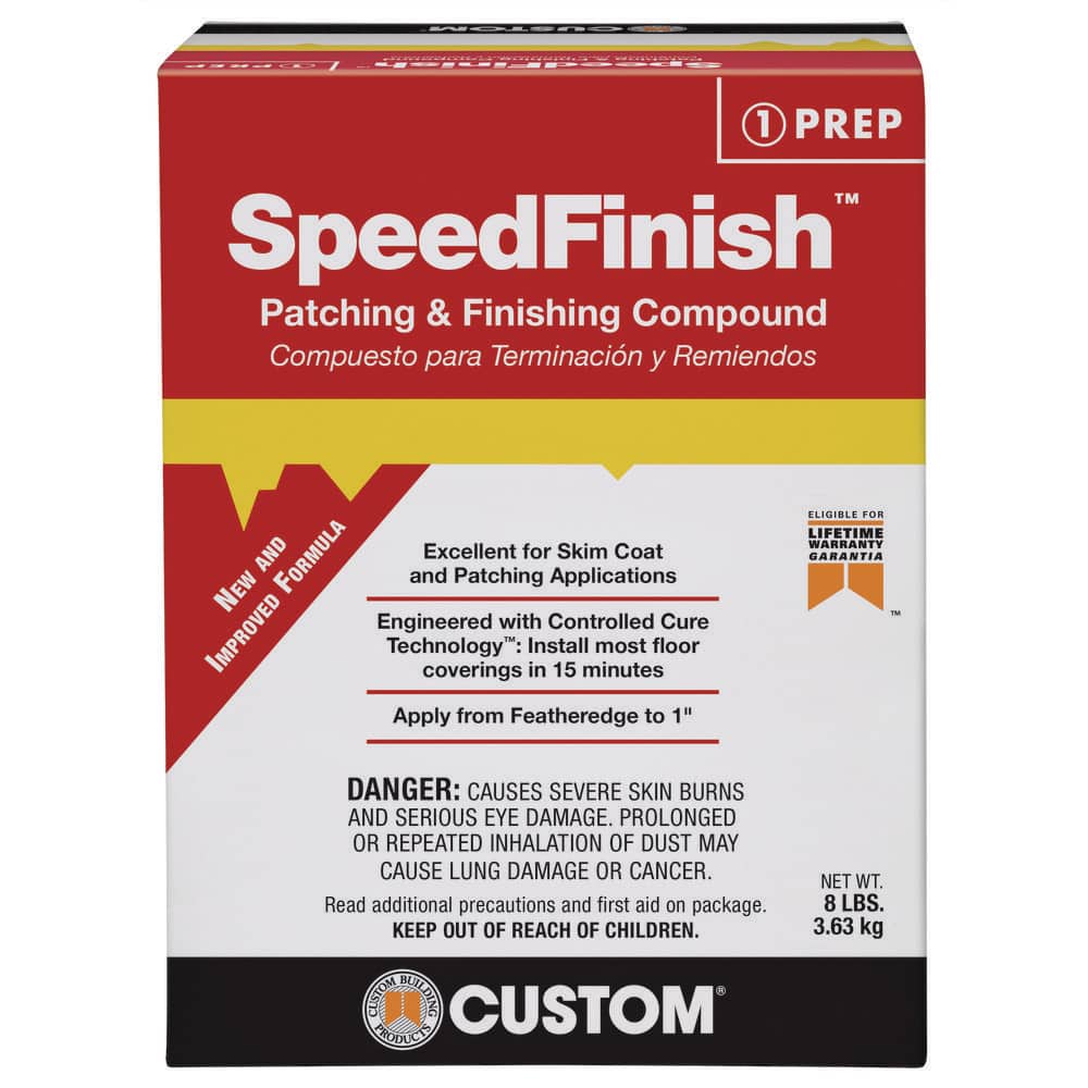 Custom Building Products SpeedFinish 8 lb. Patching and Finishing ...