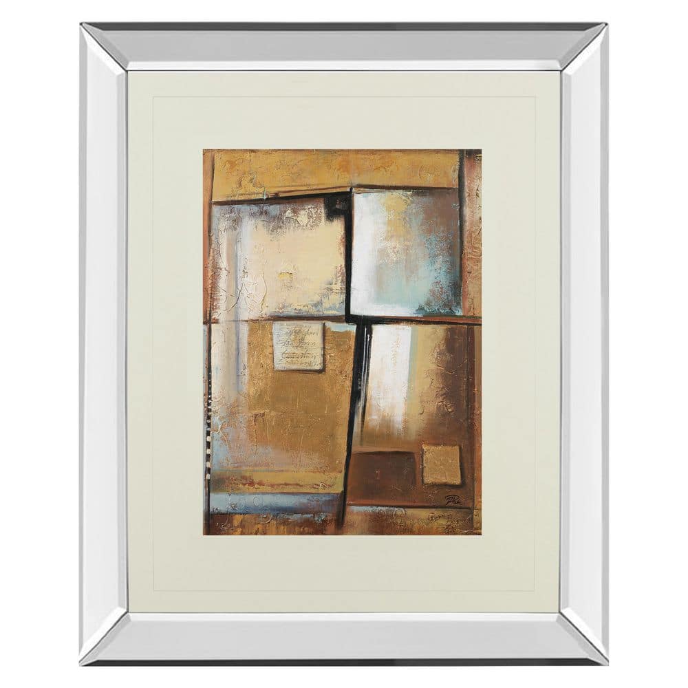 Classy Art 1 Piece Framed Graphic Print Abstract Art Print 40 in. x 34 ...