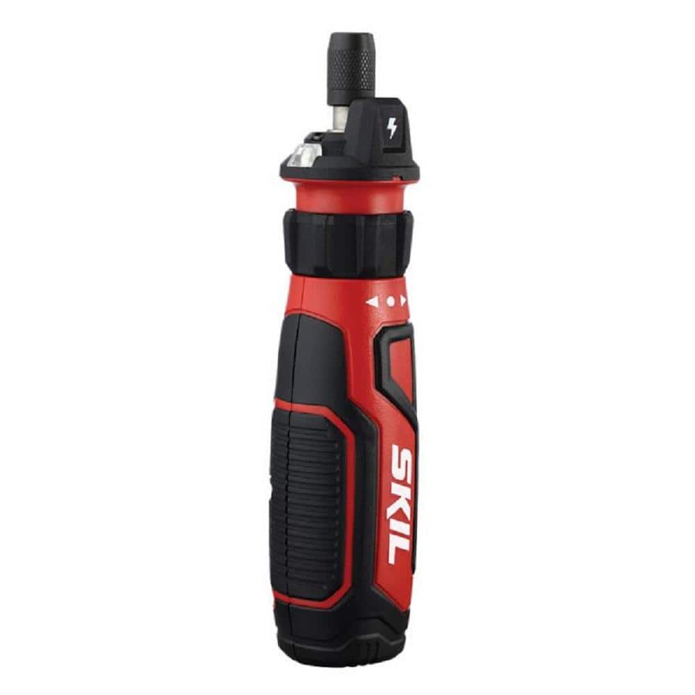 Skil Rechargeable 4-Volt Cordless 1/4 in. Chuck Screwdriver with ...