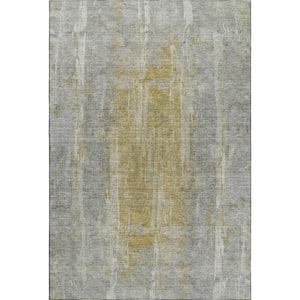 Addison Rugs Mayfield Premium Machine Washable Abstract AMF2309 Khaki 9 ...