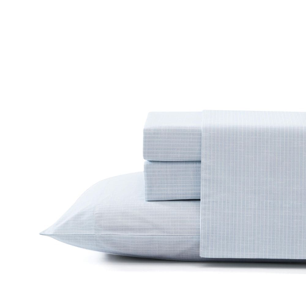 Tommy Bahama Ala Moana Stripe 3-Piece Ocean Blue Cotton Percale Twin ...