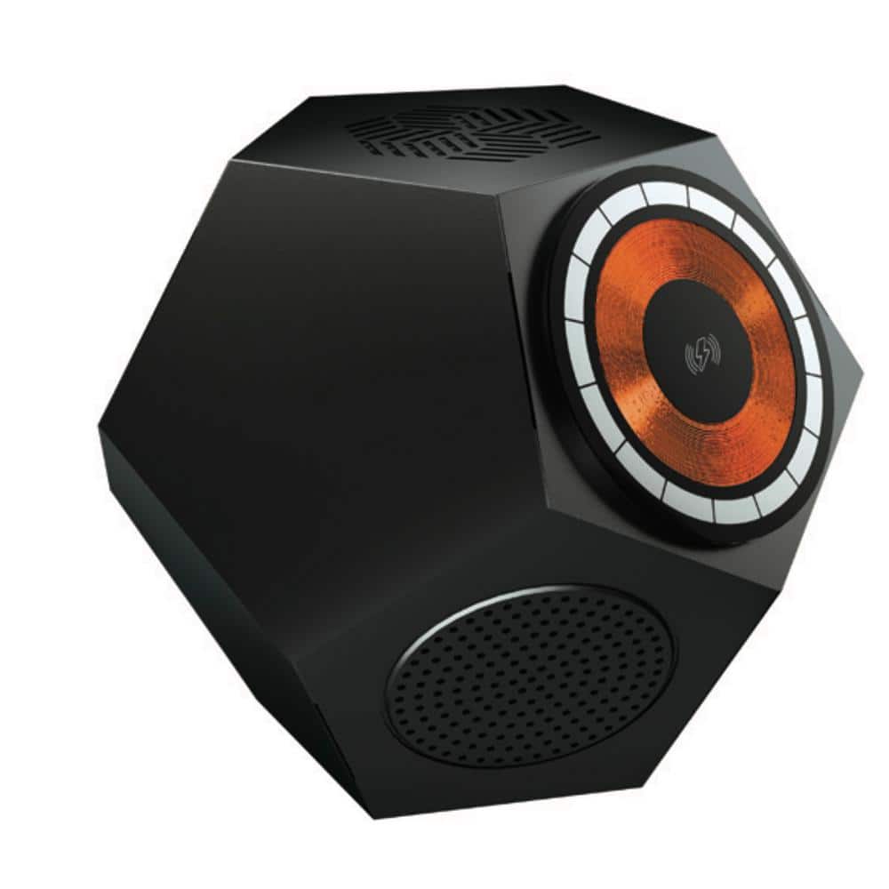 CHARGEWORX Charger and Speaker-Magsafe Dome Shape, Black CHA-CX5334BK ...