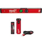 Milwaukee 14 in. REDSTICK Digital Box Level with Pin-Point Measurement ...