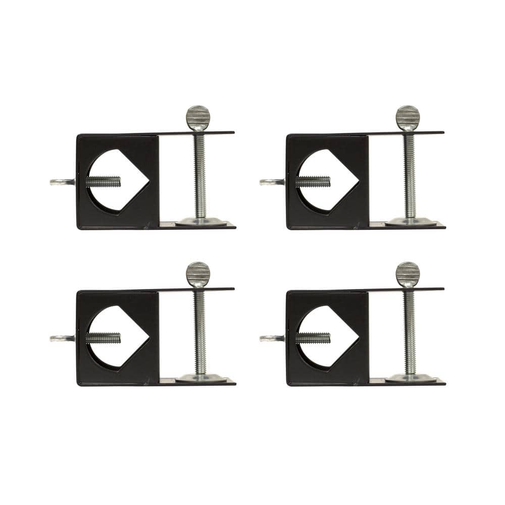 TIKI Black Metal Torch Deck Clamp Accessory (4-Pack) 131911668 - The ...