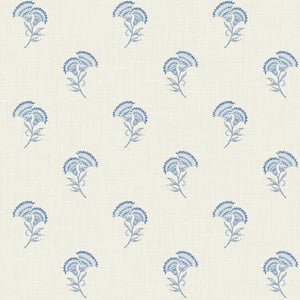 Seabrook Designs Washed Green and Herb Lotus Branch Floral Paper ...