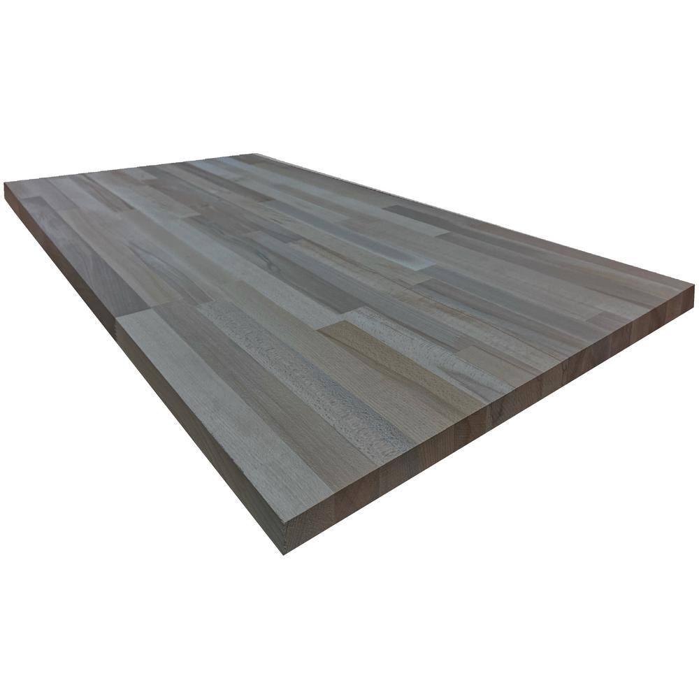 6/4 in. x 2 ft. x 4 ft. Allwood Beech Edge Glued Project Panel Butcher ...
