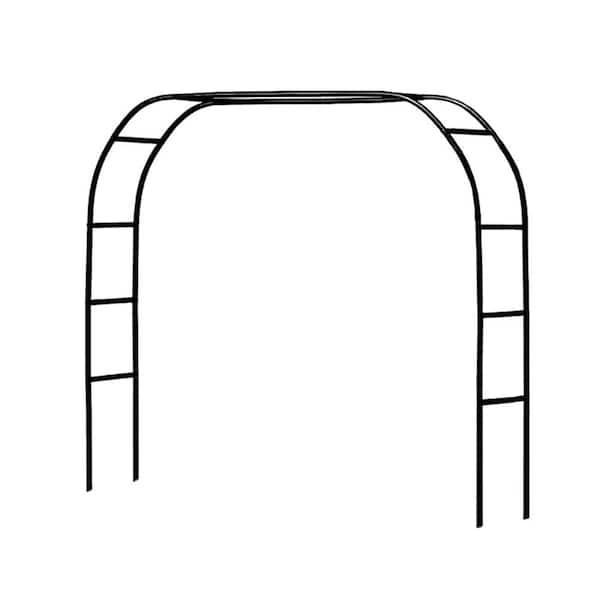 Sudzendf Black Metal Climbing Plant Wedding Garden Arch, Decoration ...