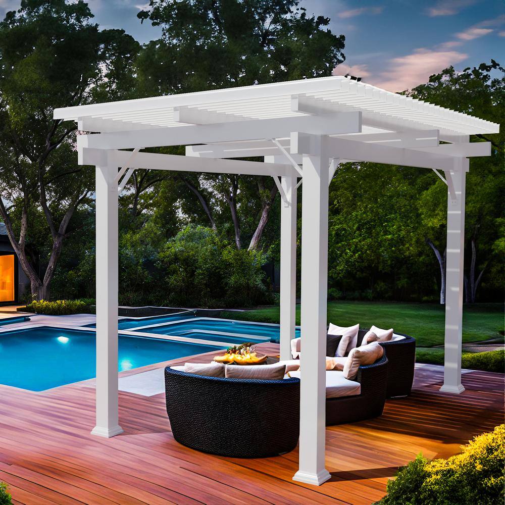 Have a question about M-D Building Products 8 ft. x 12 ft. White ...