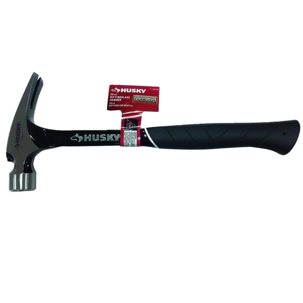 Husky 20 oz. Rip Hammer with 7 in. Handle N-S20SHD-HN - The Home Depot