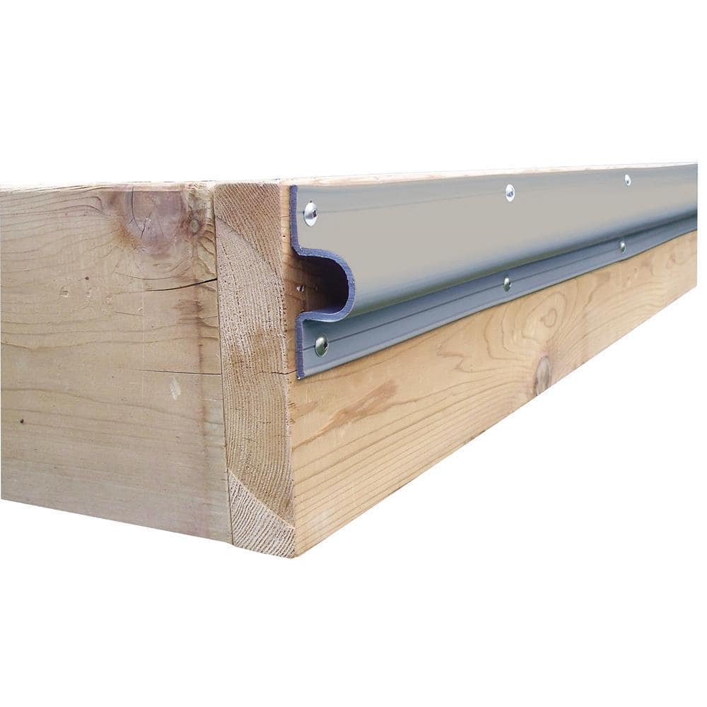 Dock Edge "C" Guard Profile, Grey DE1129F - The Home Depot