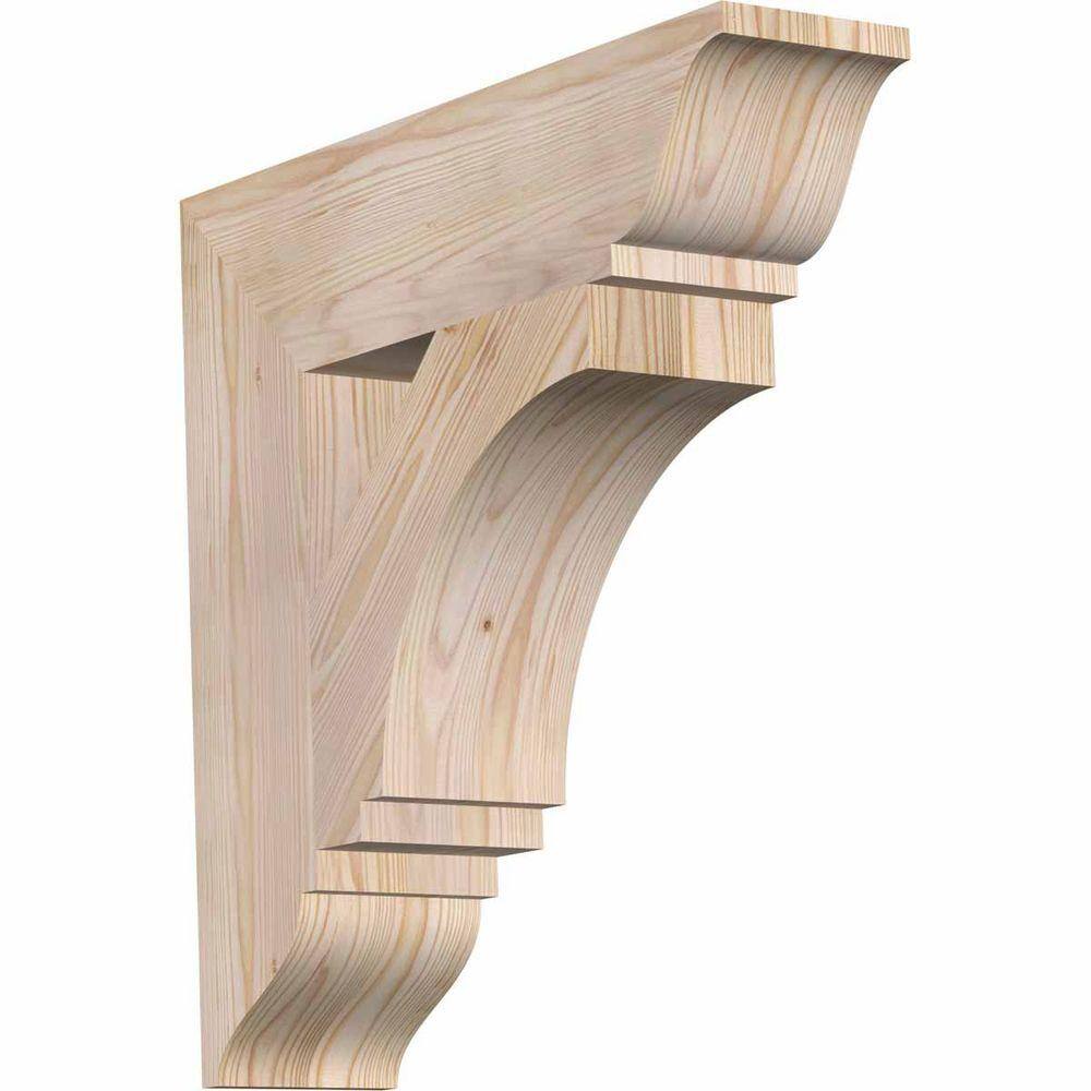 Ekena Millwork 5.5 in. x 24 in. x 24 in. Douglas Fir Imperial ...